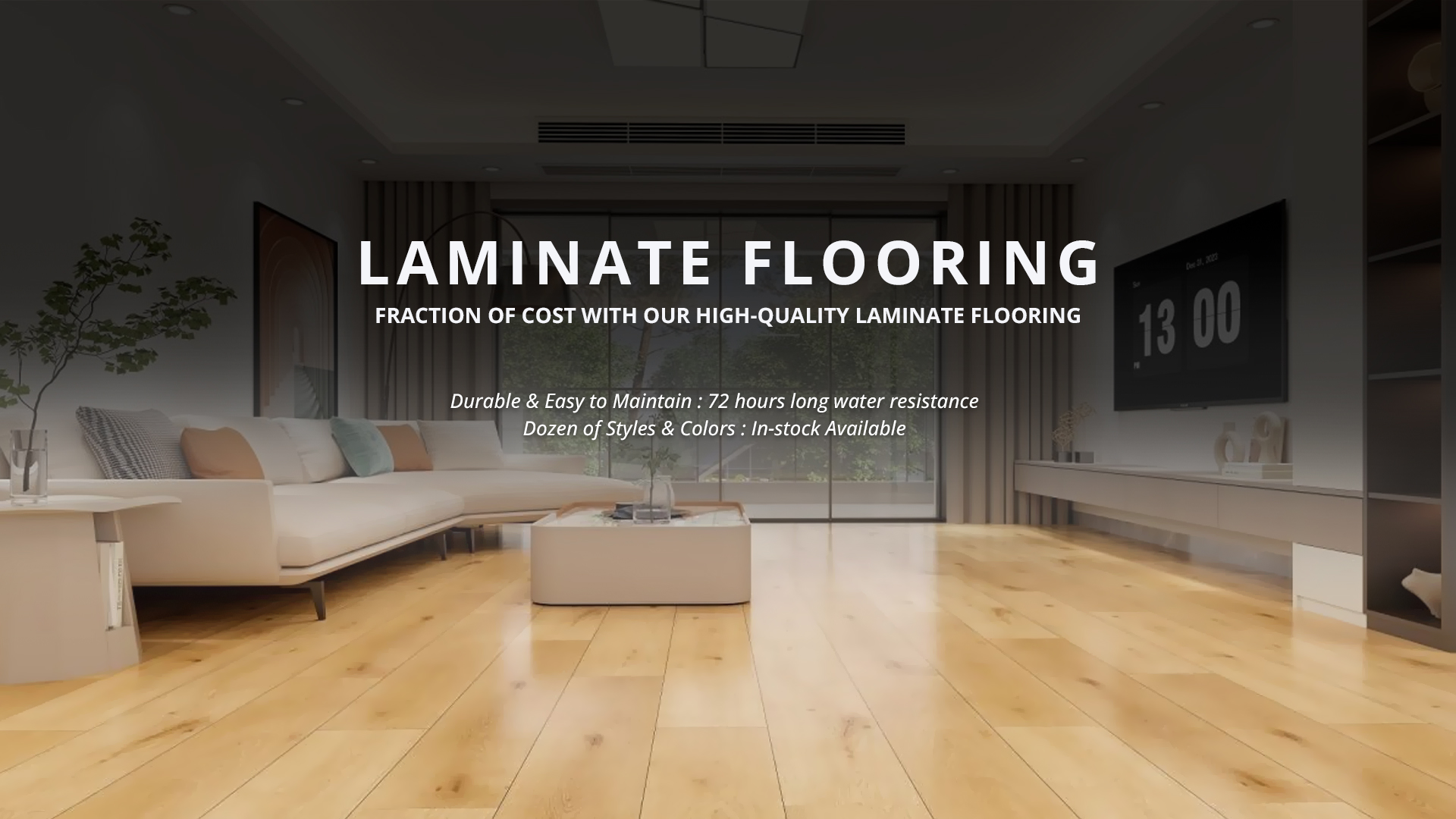 Best Laminate Flooring at 35% Discount | Readily Available